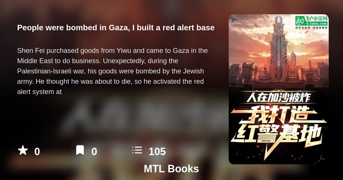 People were bombed in Gaza, I built a red alert base | MTL Books
