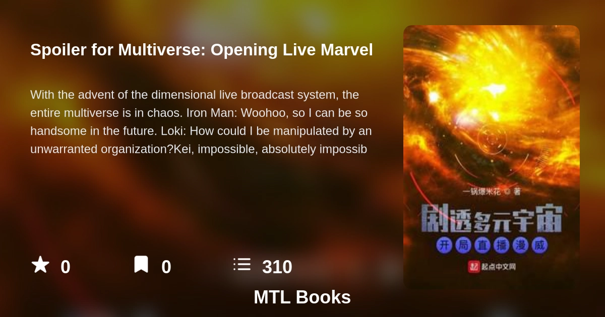 Spoiler for Multiverse: Opening Live Marvel | MTL Books