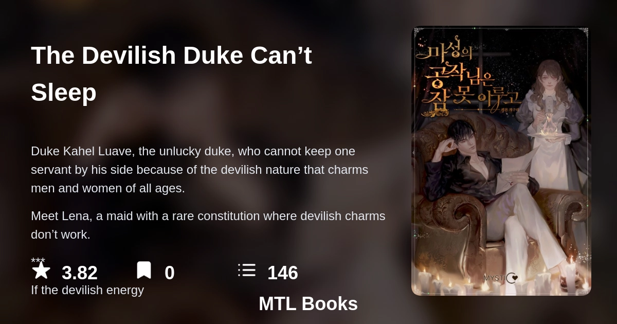 The Devilish Duke Can’t Sleep | MTL Books